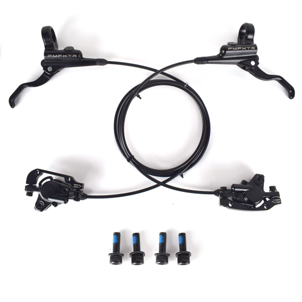 RONSHIN Aluminum Alloy Bicycle Oil Brake Hydraulic Oil Disc Kit Dual ...