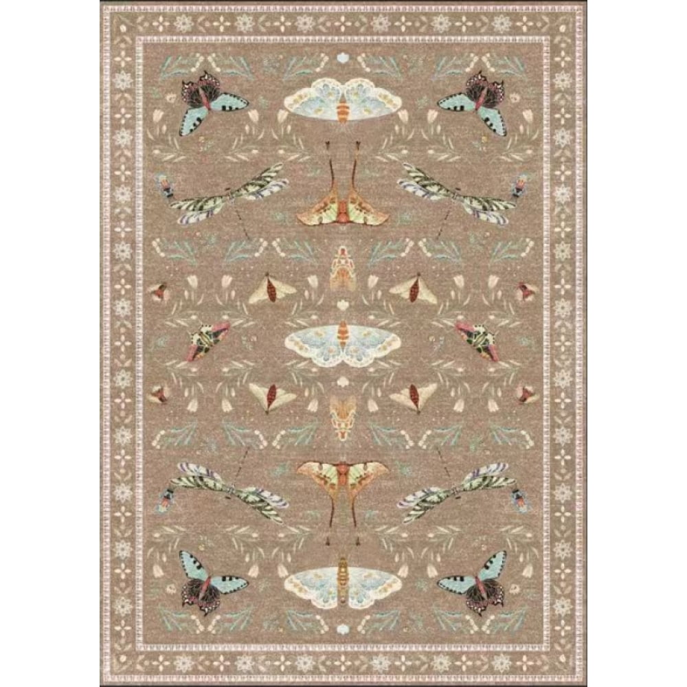 RONSHIN Area Rugs Washable Carpets 1150Gsm Velvet Pearl Velvet Washed ...