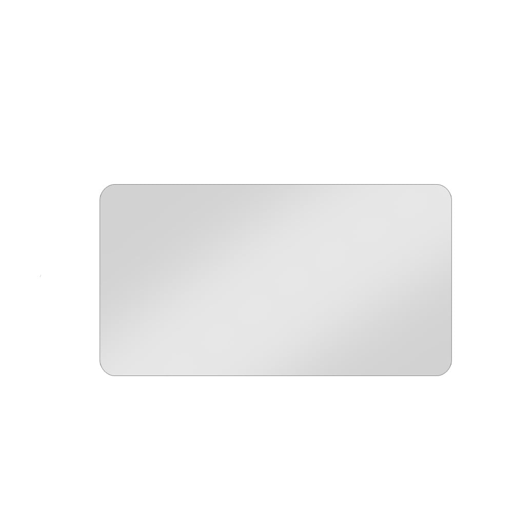 RONSHIN Bathroom Mirror For Wall, 29"x39" Rounded Rectangle Mirror ...