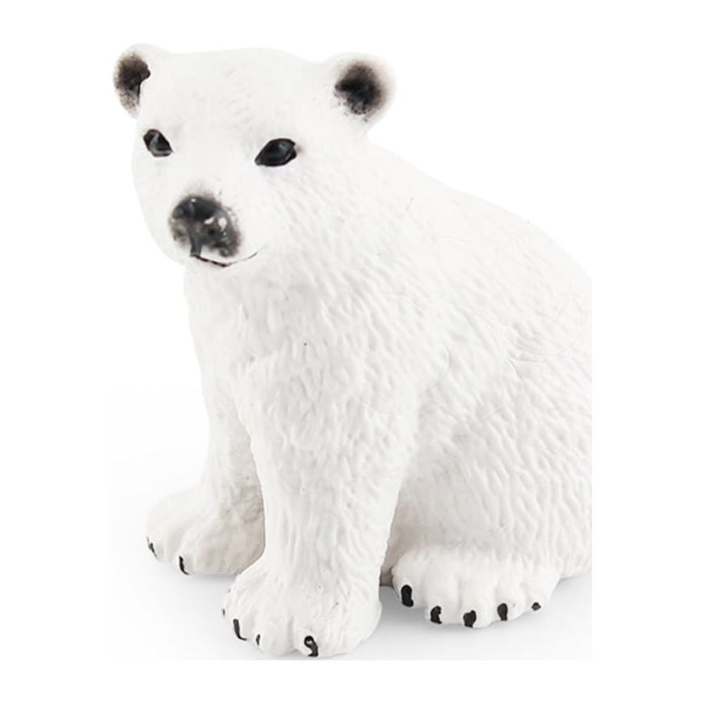 RONSHIN Cute Polar Bear Action Figure Simulation Animal Model Ornaments ...