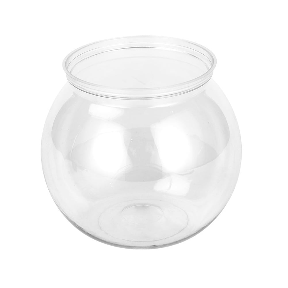 RONSHIN Cute Transparent Round Fishbowl Ball-shaped Anti-fall ...