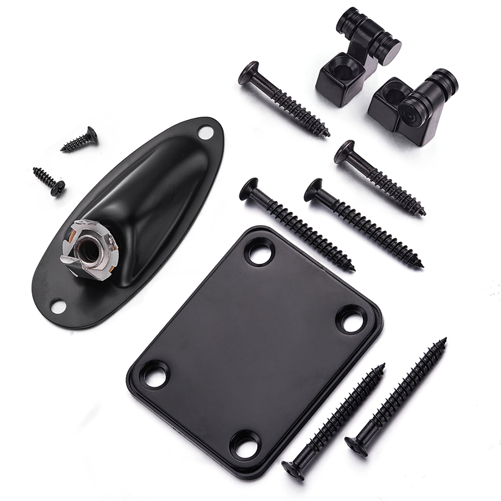 RONSHIN Electric Guitar Roller String Tree String Retainer Neck Plate ...