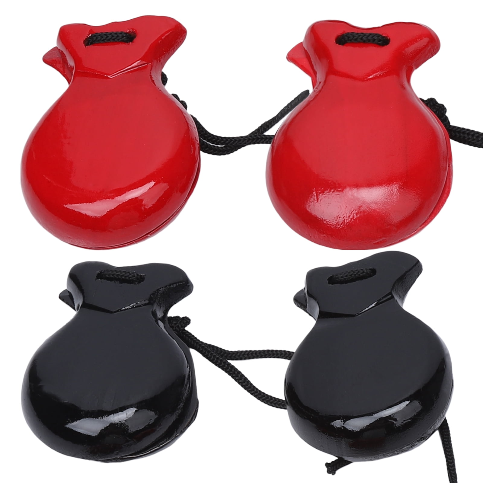 RONSHIN Finger Castanets Kit Musical Percussion Instruments Spanish ...