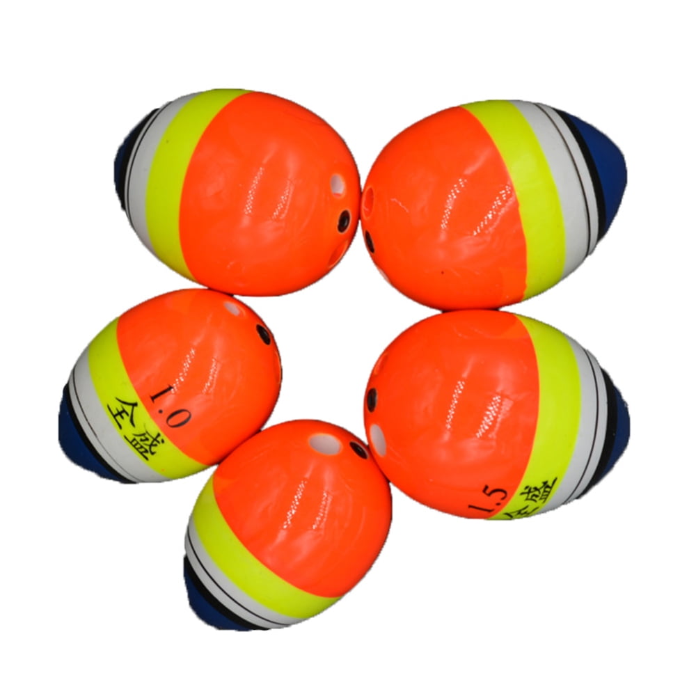 RONSHIN Fishing Float Bobbers, Hard Foam Snap-on Floats Fishing Floats ...