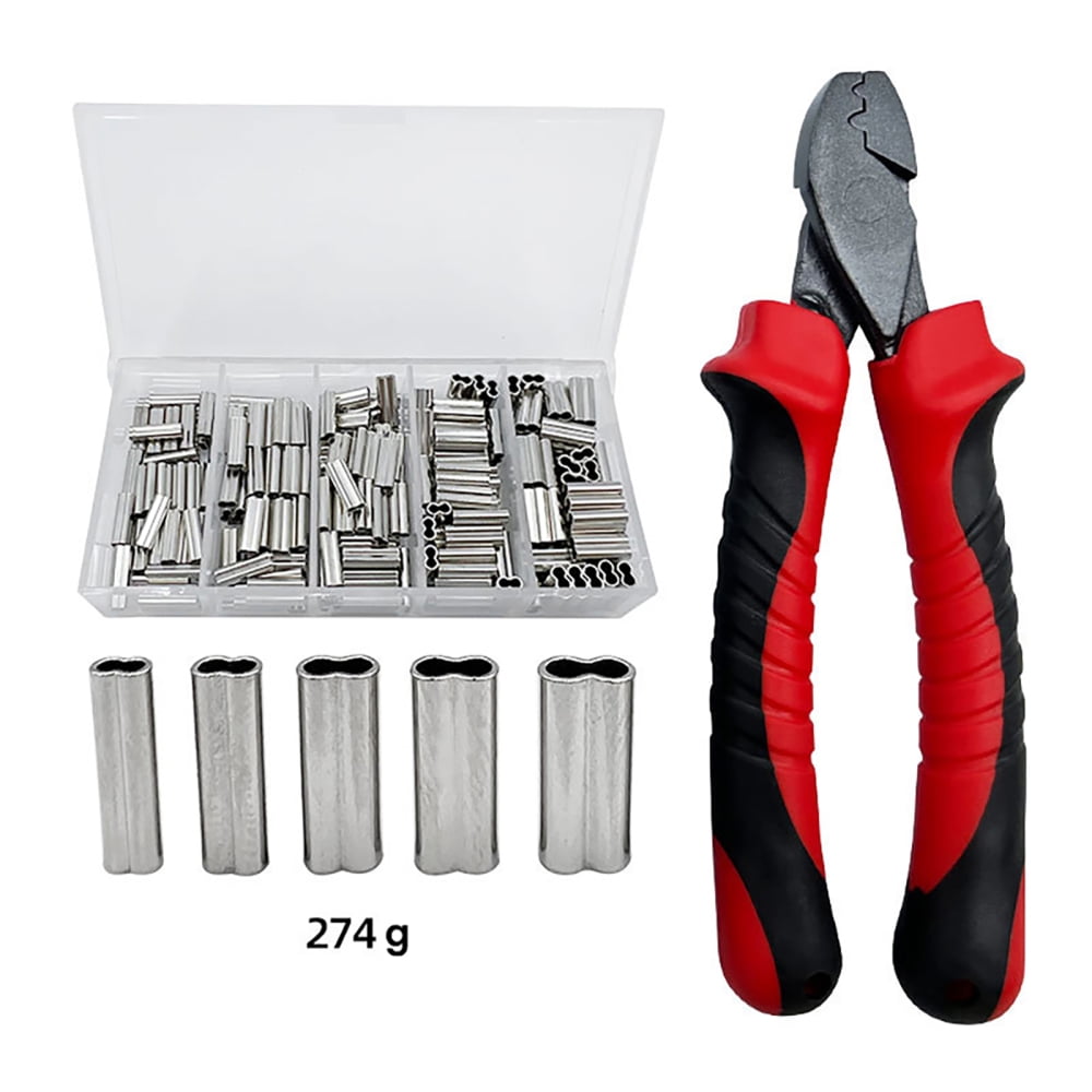 RONSHIN Fishing Line Crimping Pliers, Hand Crimper Pliers Single/Double ...