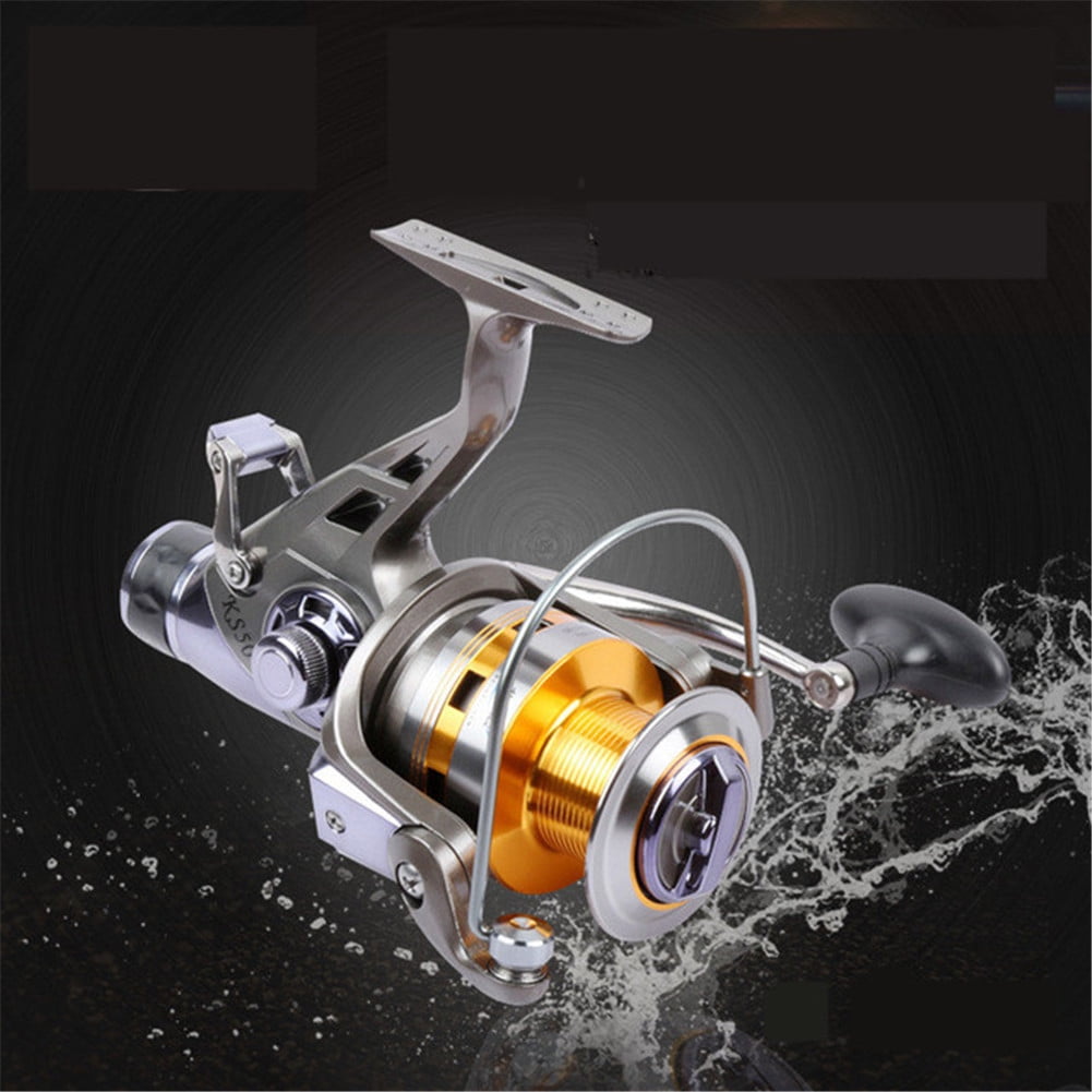 RONSHIN Fishing Reel Full Metal Sea Fishing Long Cast Carp Raft Fishing ...