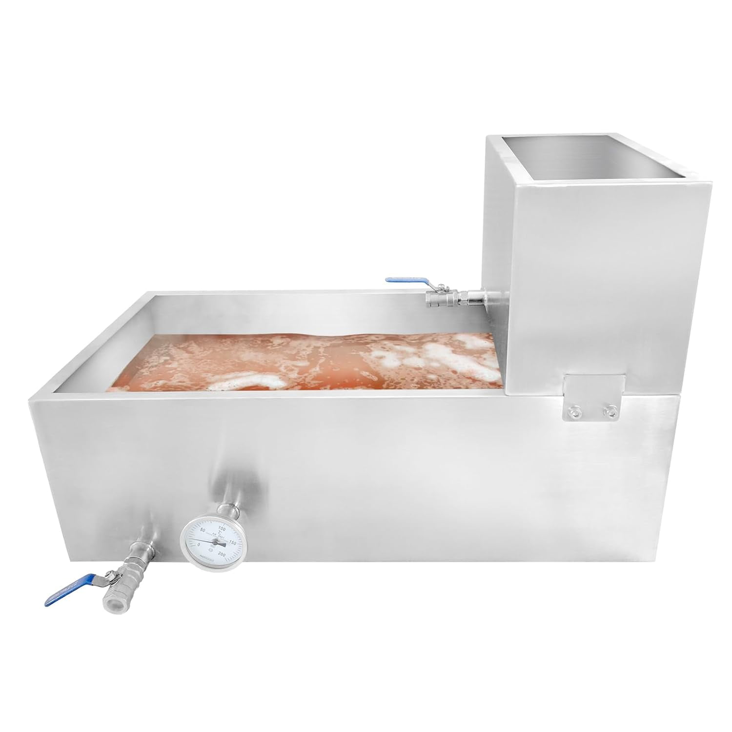 RONSHIN Maple Syrup Evaporator Pan, 30x16x19 Inch Maple Syrup Pan with ...