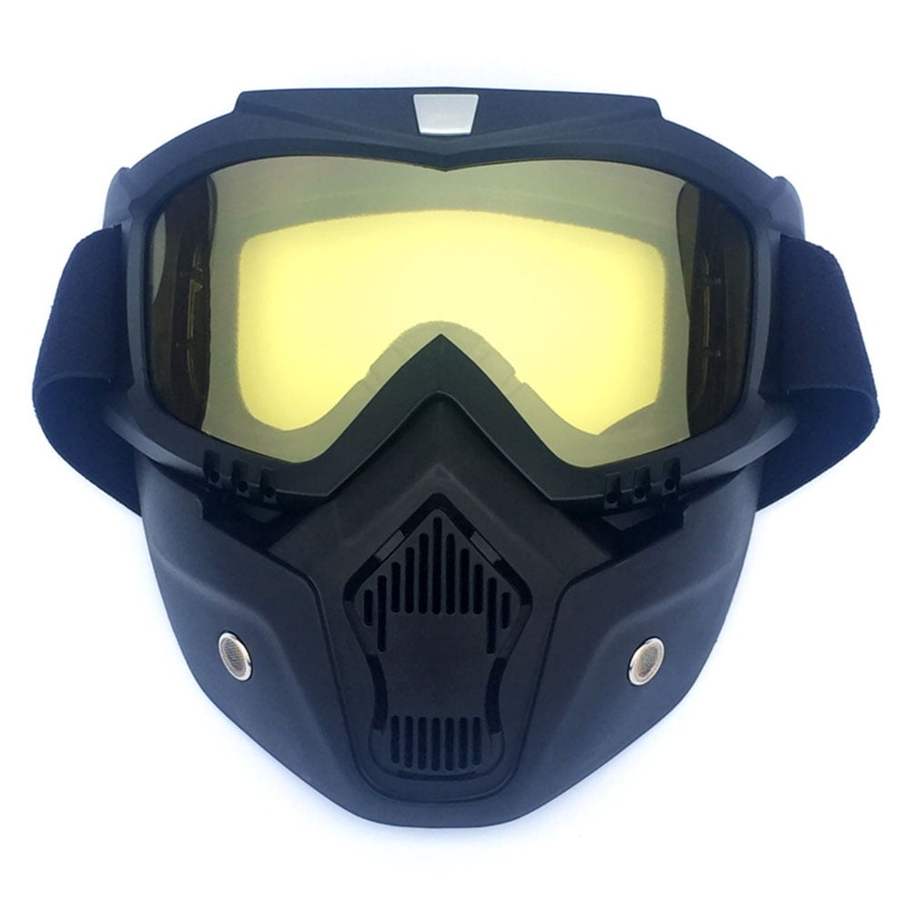RONSHIN Men/Women Retro Outdoor Cycling Mask Goggles Snow Sports Skiing ...
