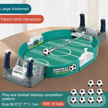 Costway 27'' Kids Tabletop Mini Foosball Table, Portable Indoor Soccer ...