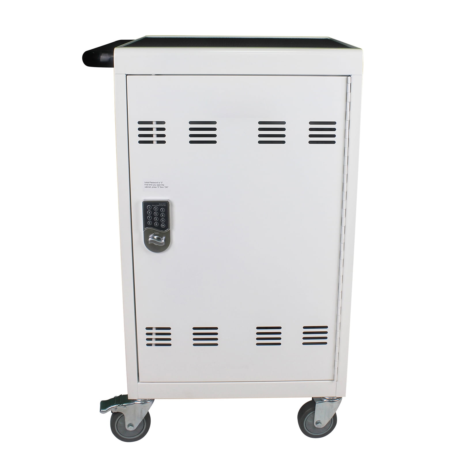 RONSHIN Mobile Charging Cart And Cabinet For Tablets Laptops 30-Device ...