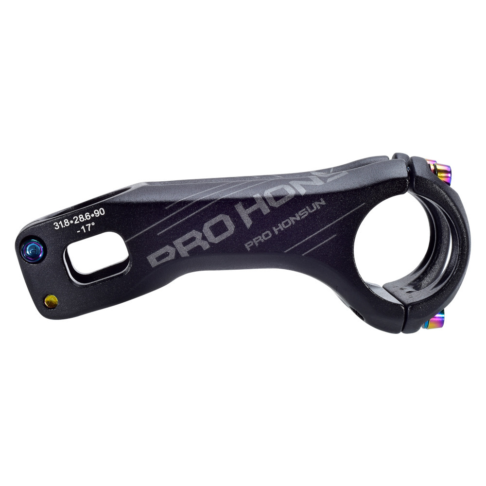 RONSHIN Mountain Bike Stem -17 degrees Aluminum Alloy Stem 70mm/ 90mm ...