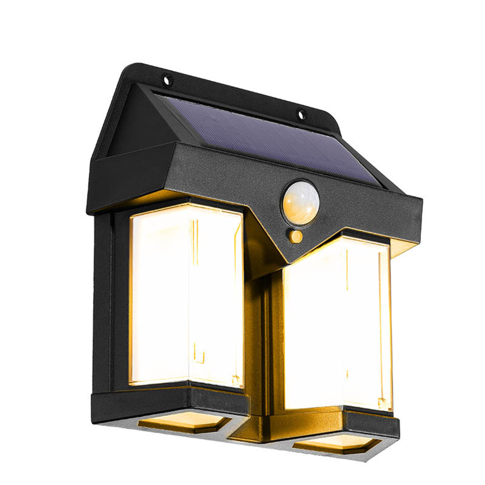 RONSHIN Outdoor Solar Wall Lights Wireless Dusk To Dawn Porch Lights ...