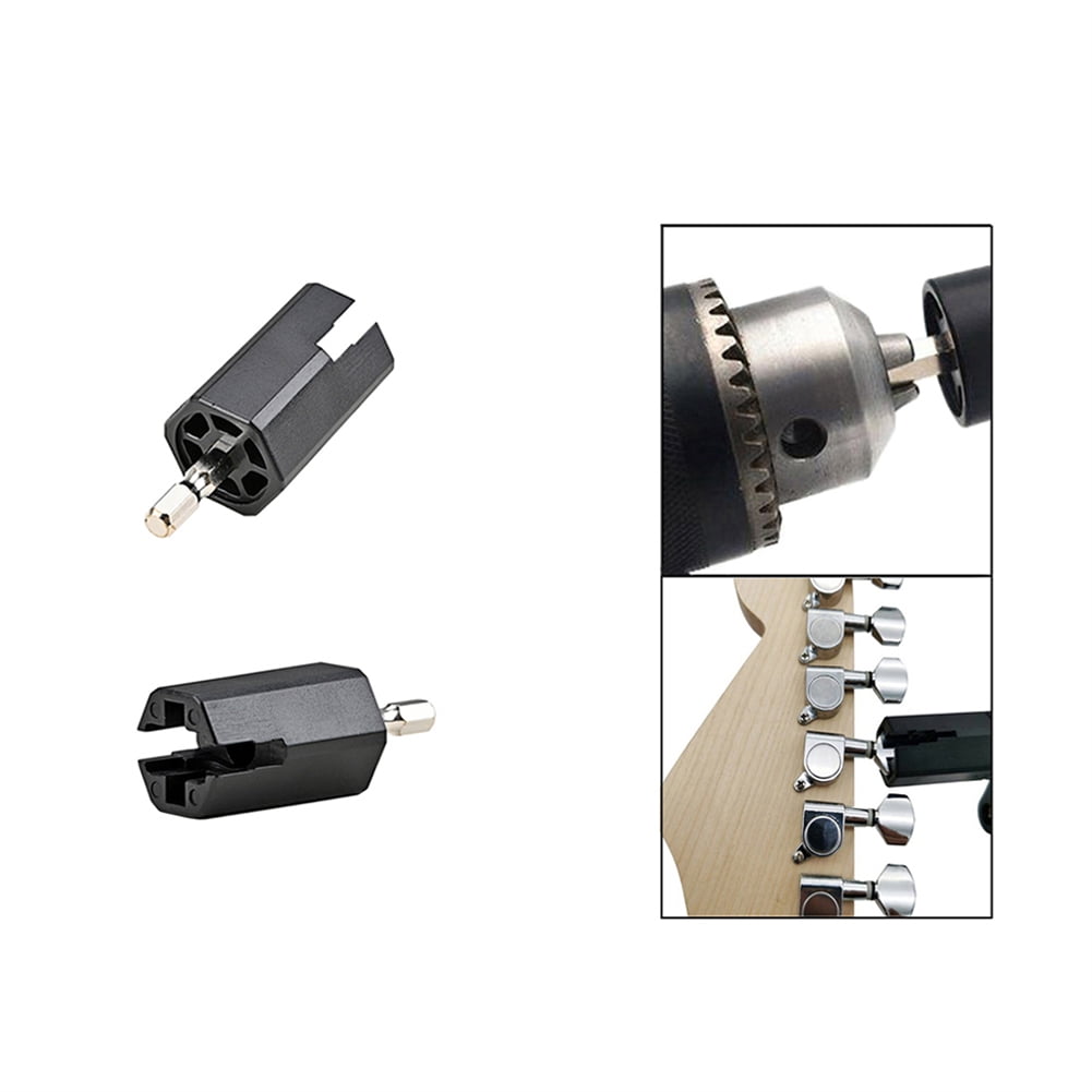 RONSHIN Practical Guitar String Winder Head Assemble Electric Drill ...