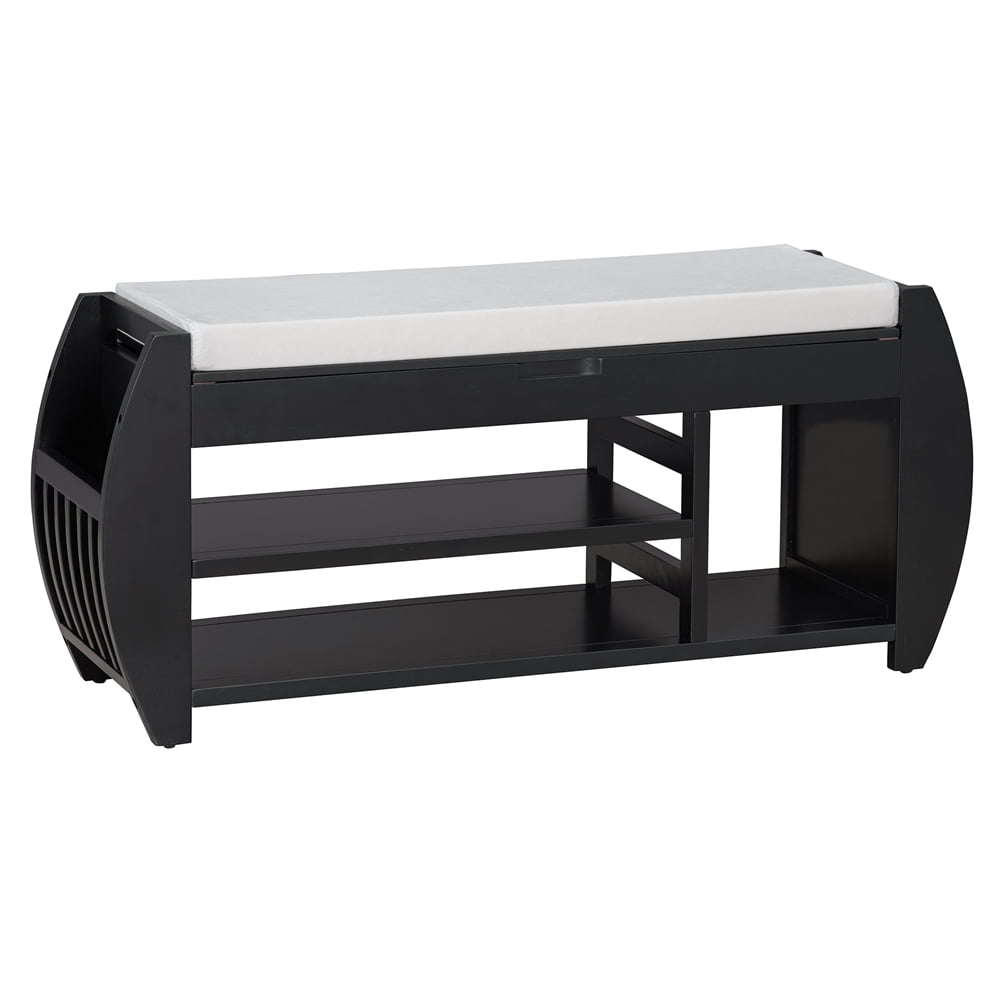 RONSHIN Shoe Storage Bench, Entryway Bench With Lift Top Storage ...
