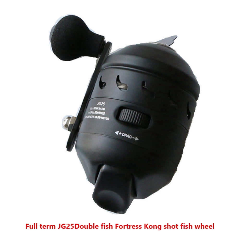 RONSHIN Smooth Fishing Reel Black Casting Spinning Reel 3.3:1 Gear ...