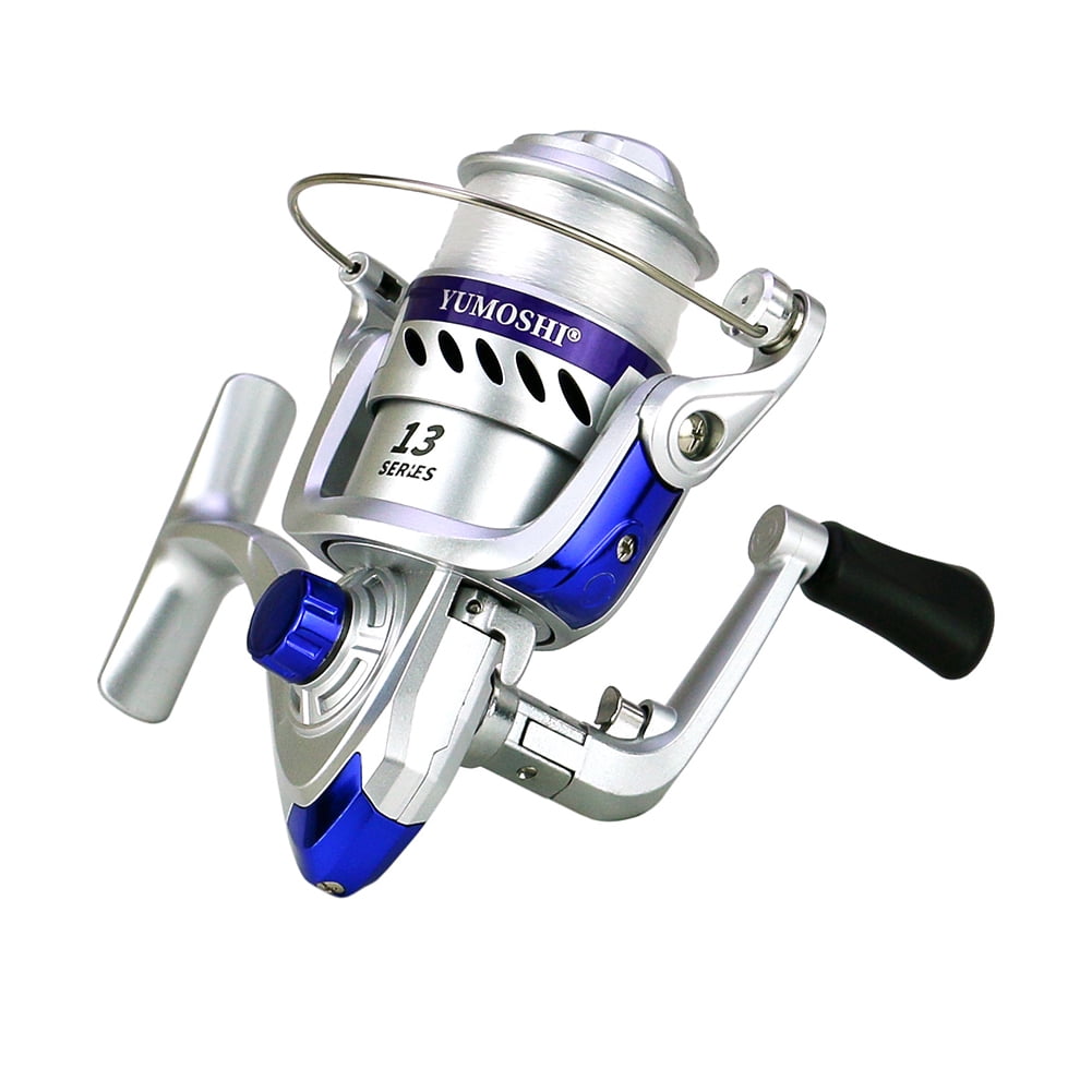 RONSHIN Spinning Reel Plastic Spool With Wire Fishing Lure Set Reel For ...