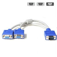 Cable Matters 2-Pack VGA Splitter Cable (VGA Y Splitter) for Screen ...