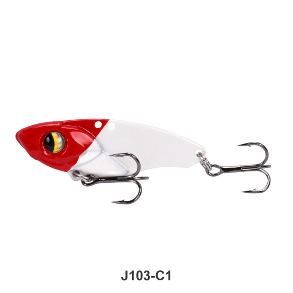 RONSHIN Vib Fishing Lures 5g/7g/10g/14g 3d Eyes Multi-color Fishing Jigs Hard Bait For ...