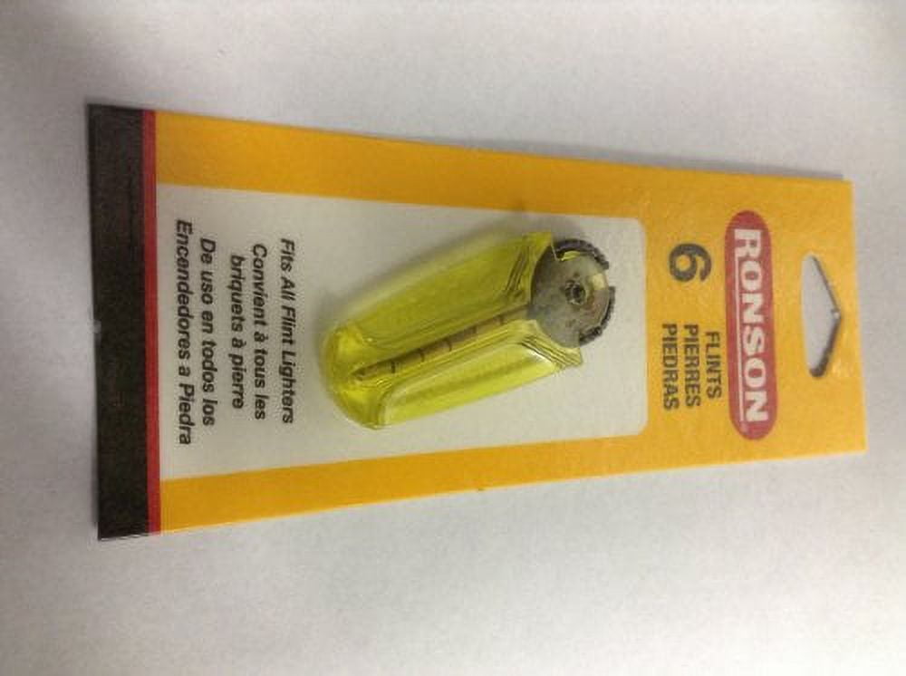 RONSON Flints - 6 Flints per Card - Walmart.com