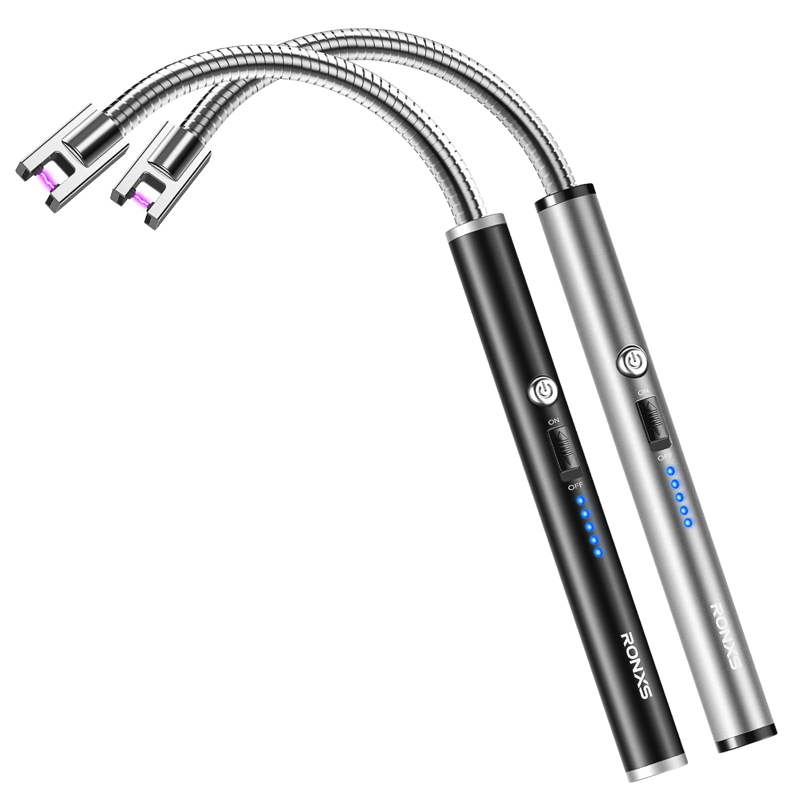 RONXS Candle Lighters, Long Electric Lighter Rechargeable USB Lighter ...