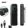 RONY 128GB Wearable Mini Body Camera - HD 1080P 180° Rotate Camcorder ...