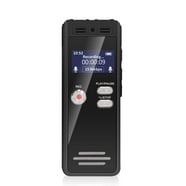 RONY 32GB Digital Voice Recorder MP3 Player for Lectures, Interviews - Mini Portable Dictaphone ...