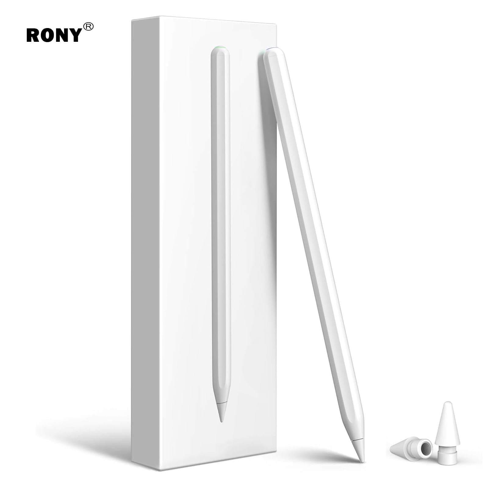 RONY Stylus Pen for iPad, Magnetic Wireless Charging iPad Pencil with ...