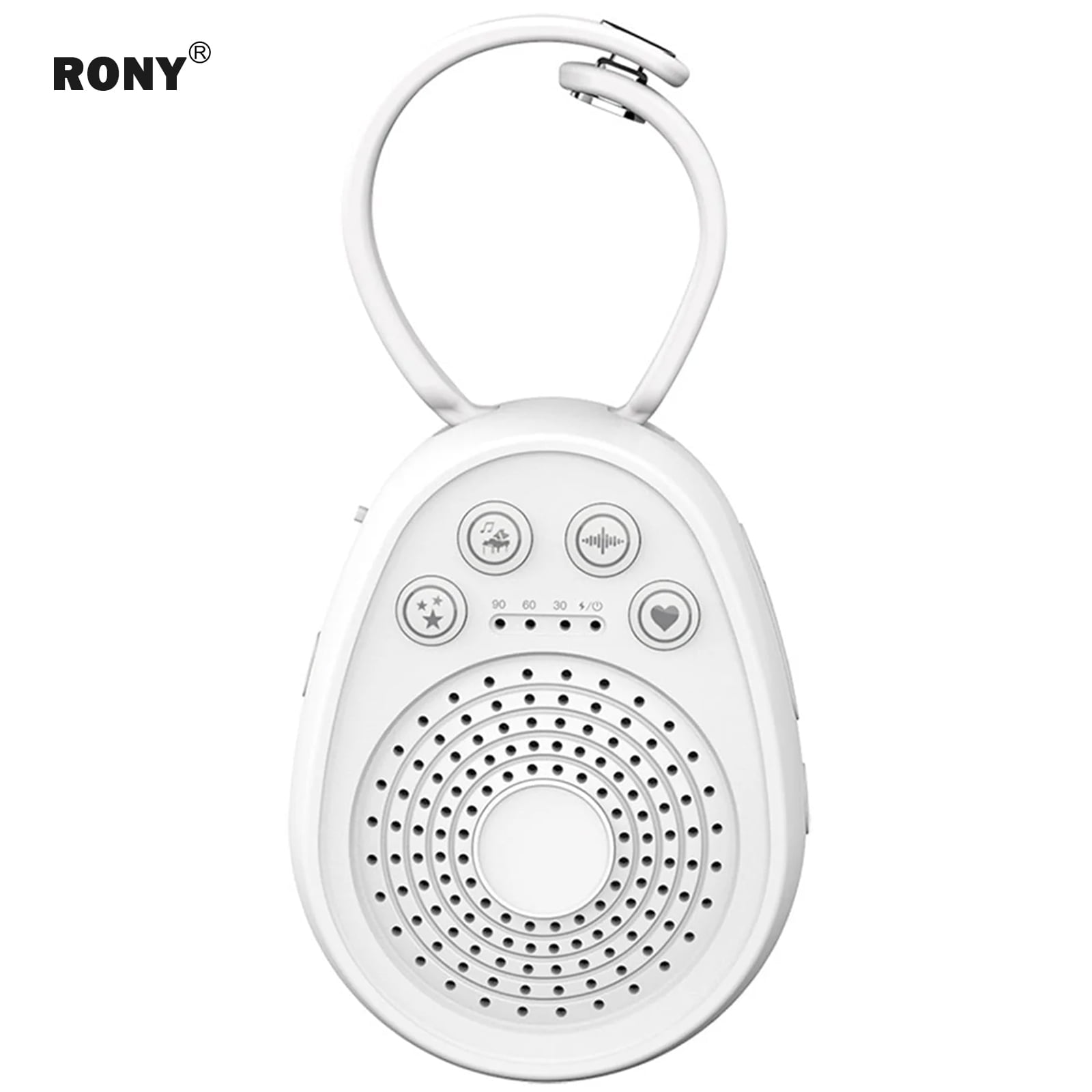 RONY White Noise Sound Machine with 20 Soothing Sound - Portable Sound ...