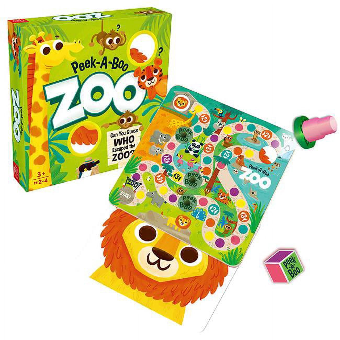 ROO GAMES Peek-A-Boo Zoo - Walmart.com