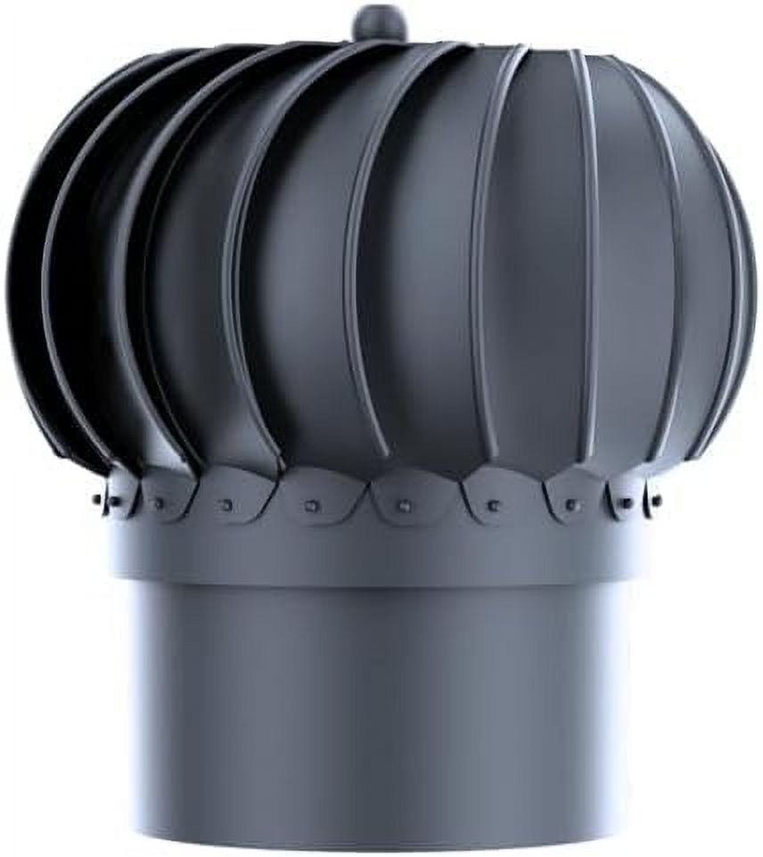 ROOFIVENT IVENT Turbo 8 inch ROOF Round Wind Turbine Exhaust Cowl ...
