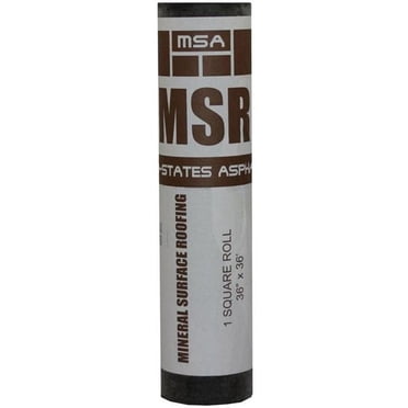 Certainteed Flintlastic Peel & Stick Cap Roofing Membrane - Burnt ...