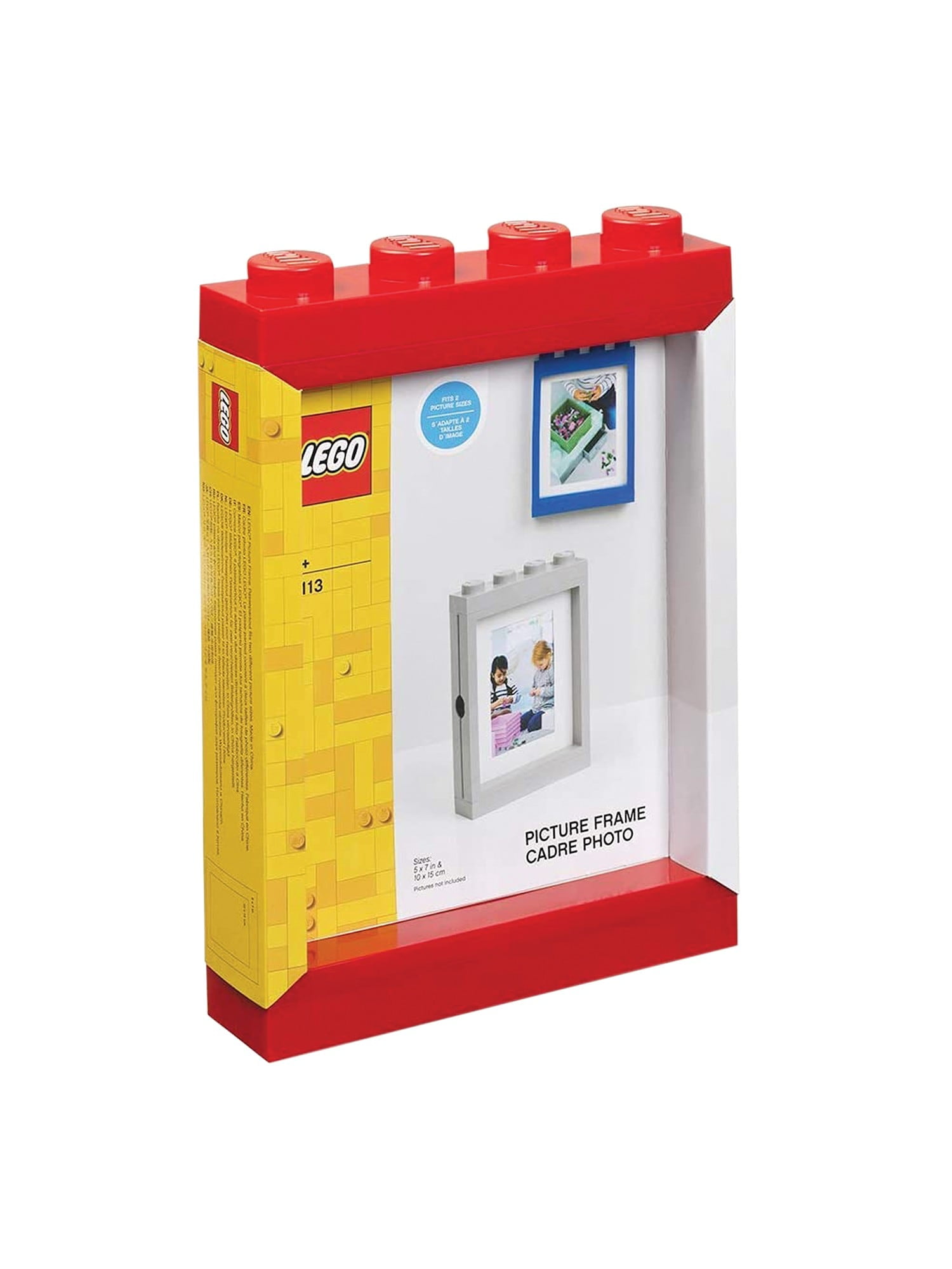 ROOM COPENHAGEN Lego Picture Frame for 5" x 7" Photograph, Child's Roo ...