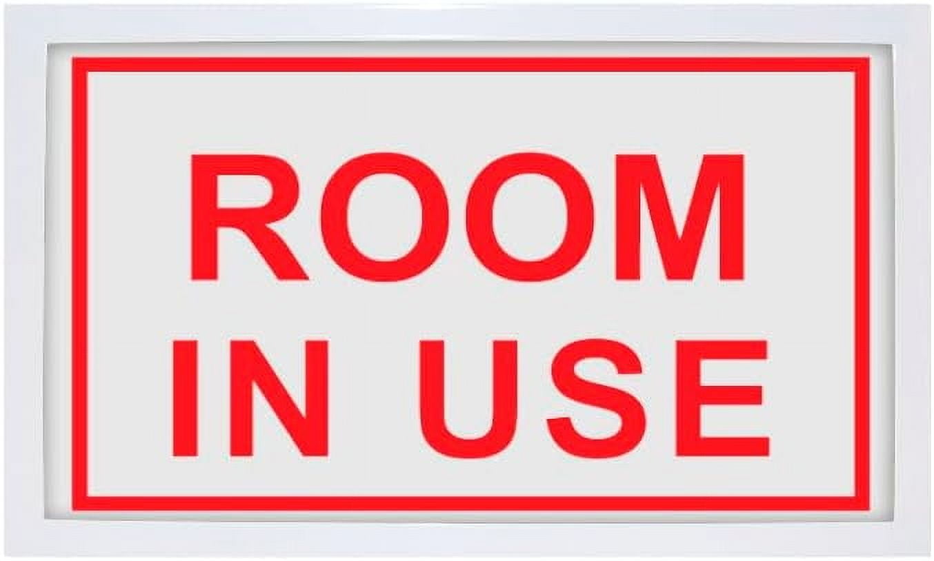 ROOM IN USE Led Notification Sign - for Privacy Areas, Offices ...