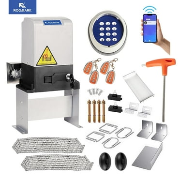 BENTISM Sliding Gate Opener 3300 LBS Automatic Sliding Gate, Gate ...