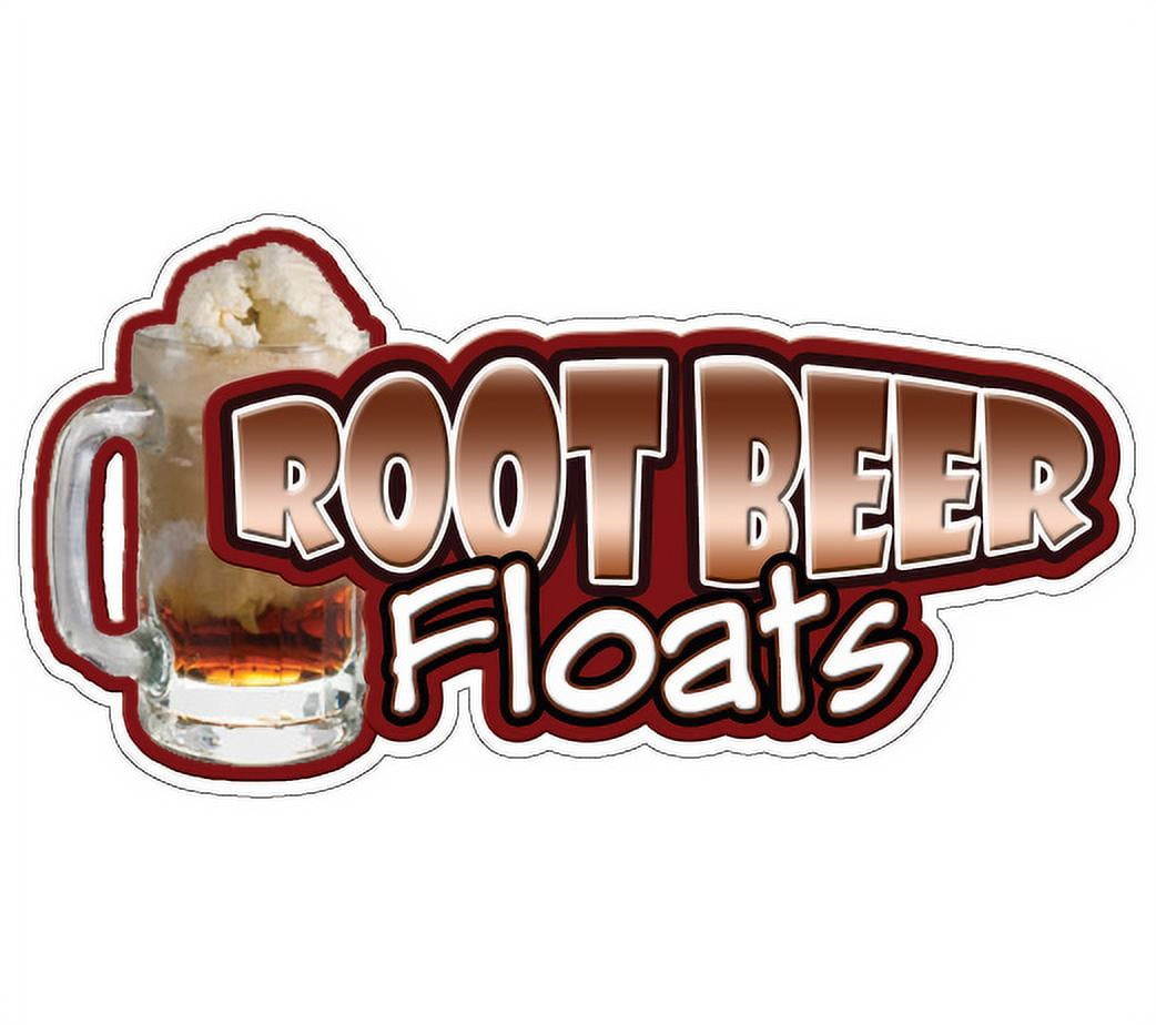 ROOT BEER FLOATS Concession Decal stand trailer cart - Walmart.com