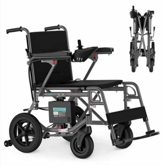 Open Box Lightweight Foldable Electric Wheelchairs for Adults,500W ...