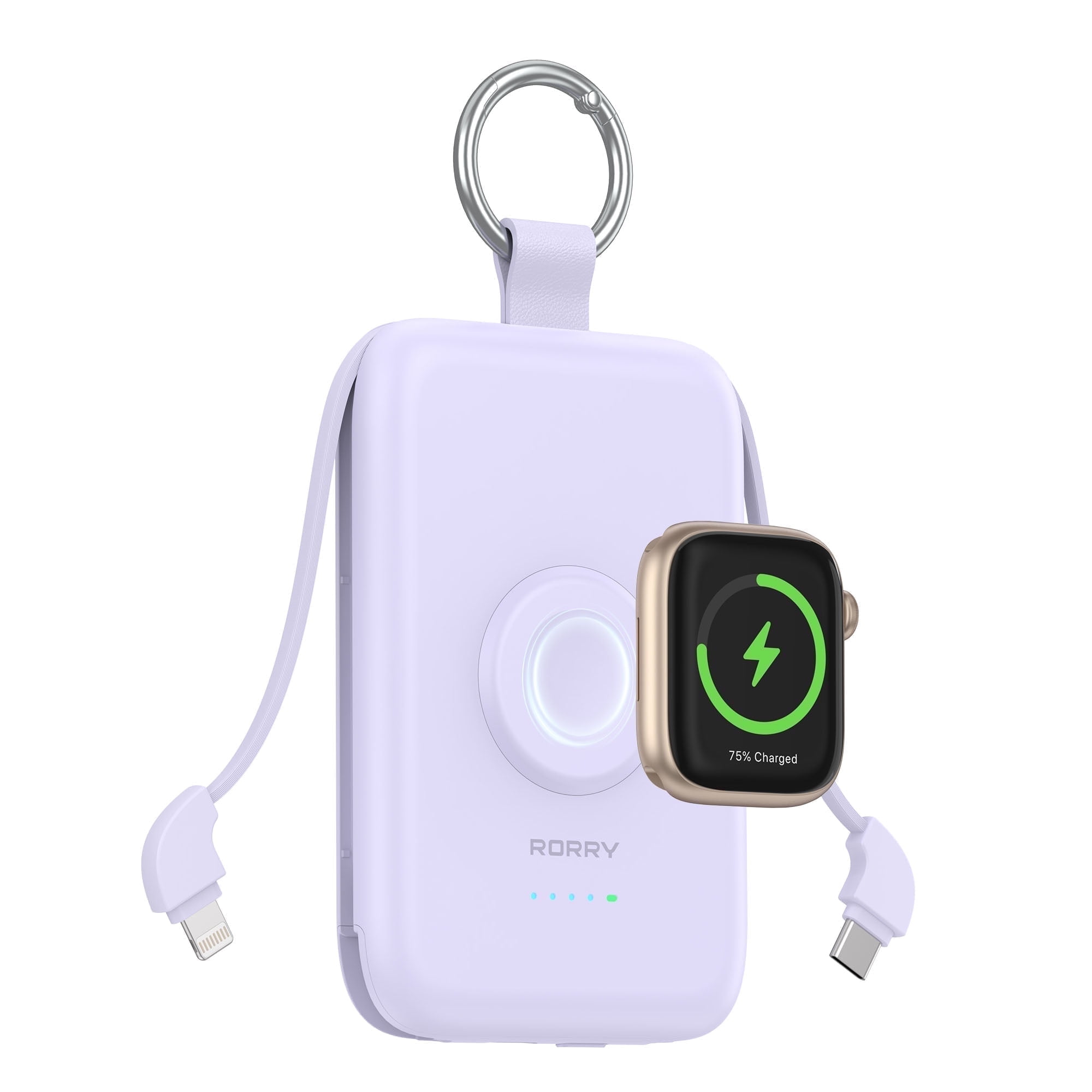 RORRY Portable Charger 10000mAh, Magnetic Wireless Charger, Fast ...