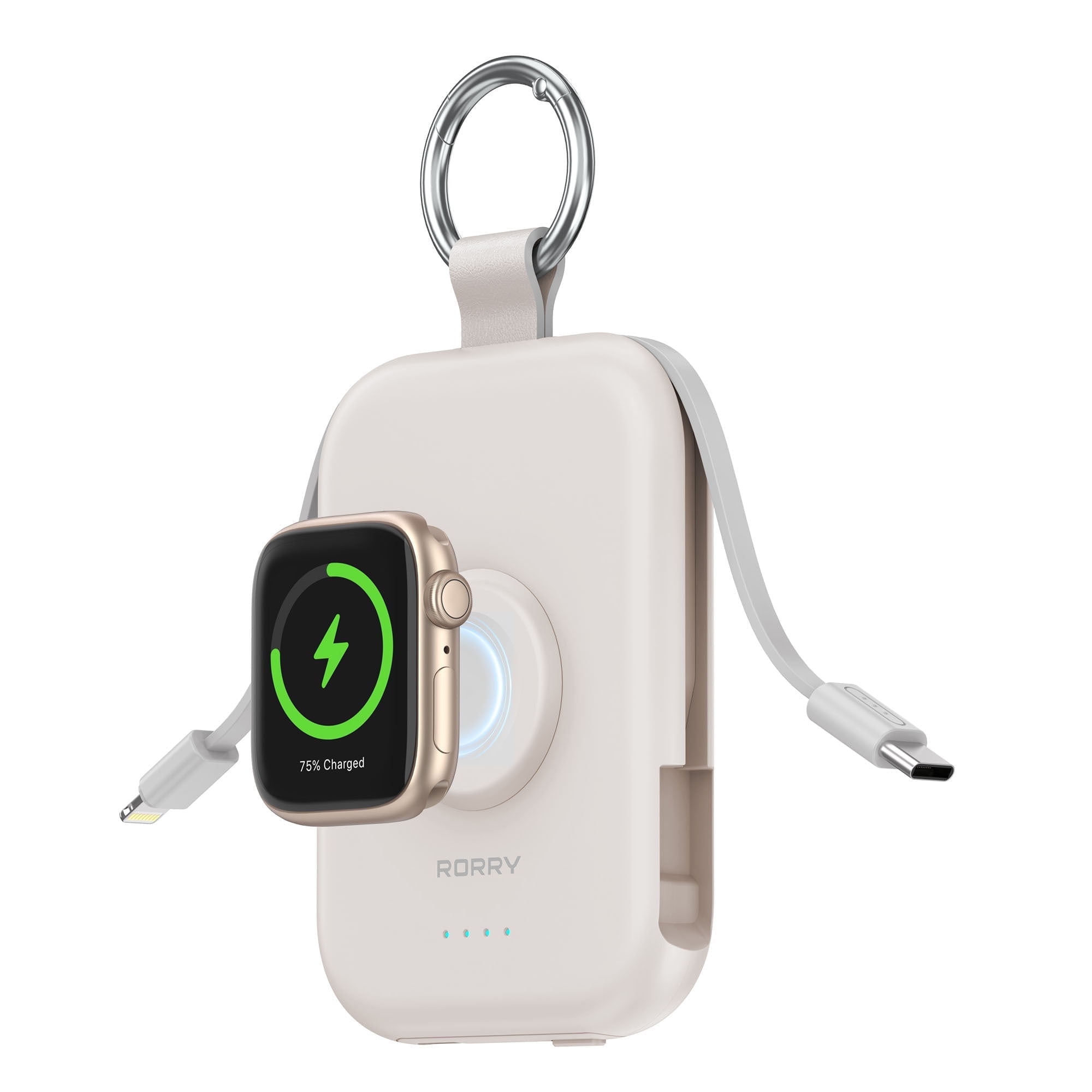 RORRY Portable Charger,5000mAh Power Bank - Apple Watch Charger with ...