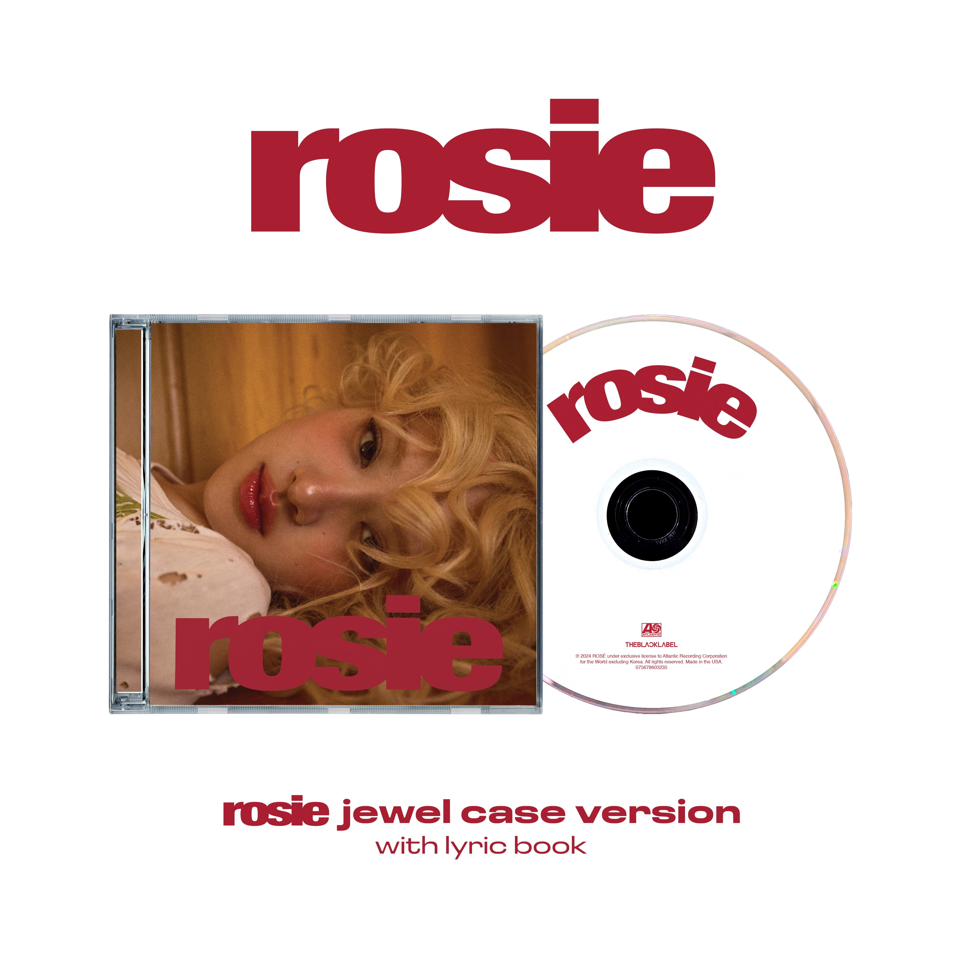 ROSÉ - rosie-Jewel Case Packaging- CD - Walmart.com