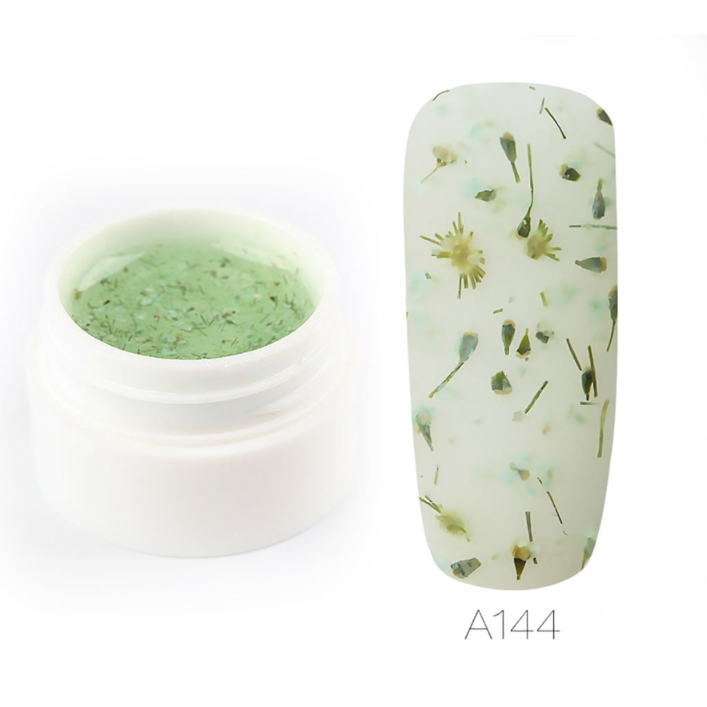 ROSALIND Dried Flower Nail Polish, Phototherapy Nail Gel,Mirror Nail ...
