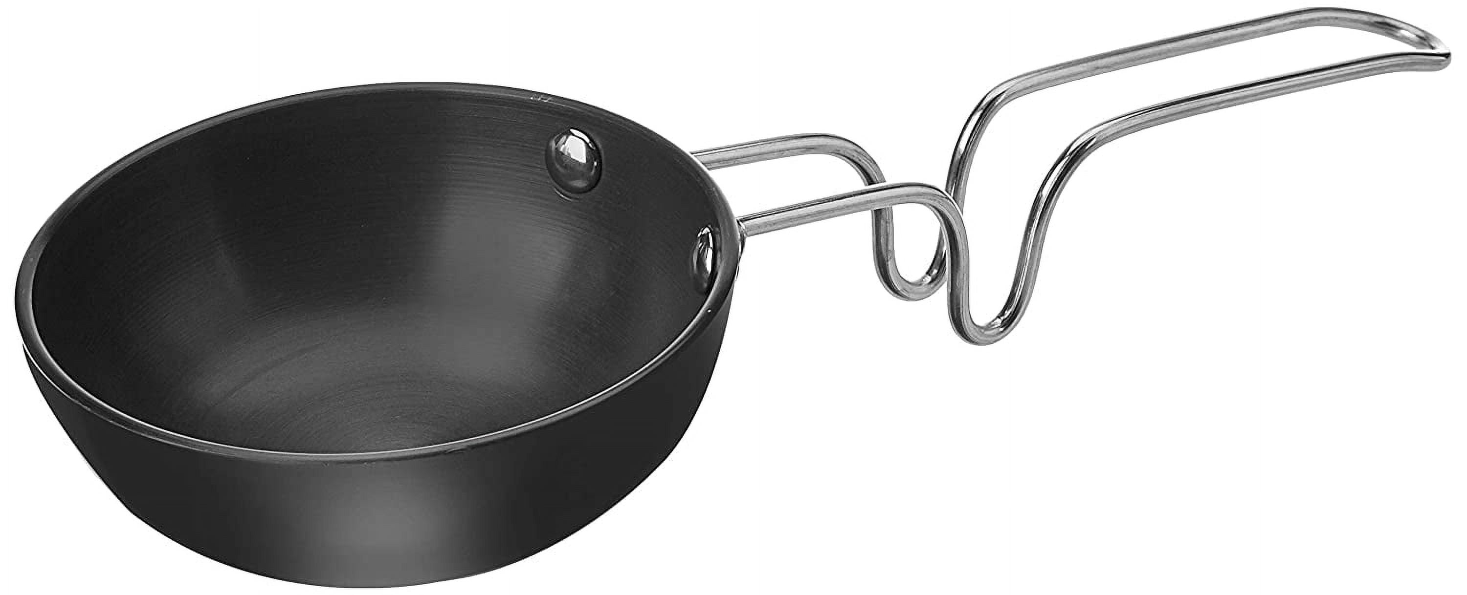 ROSEFINCH Tadka Pan Fry Pan Kadai Dal Tadka Pan with Handle Thalipu ...