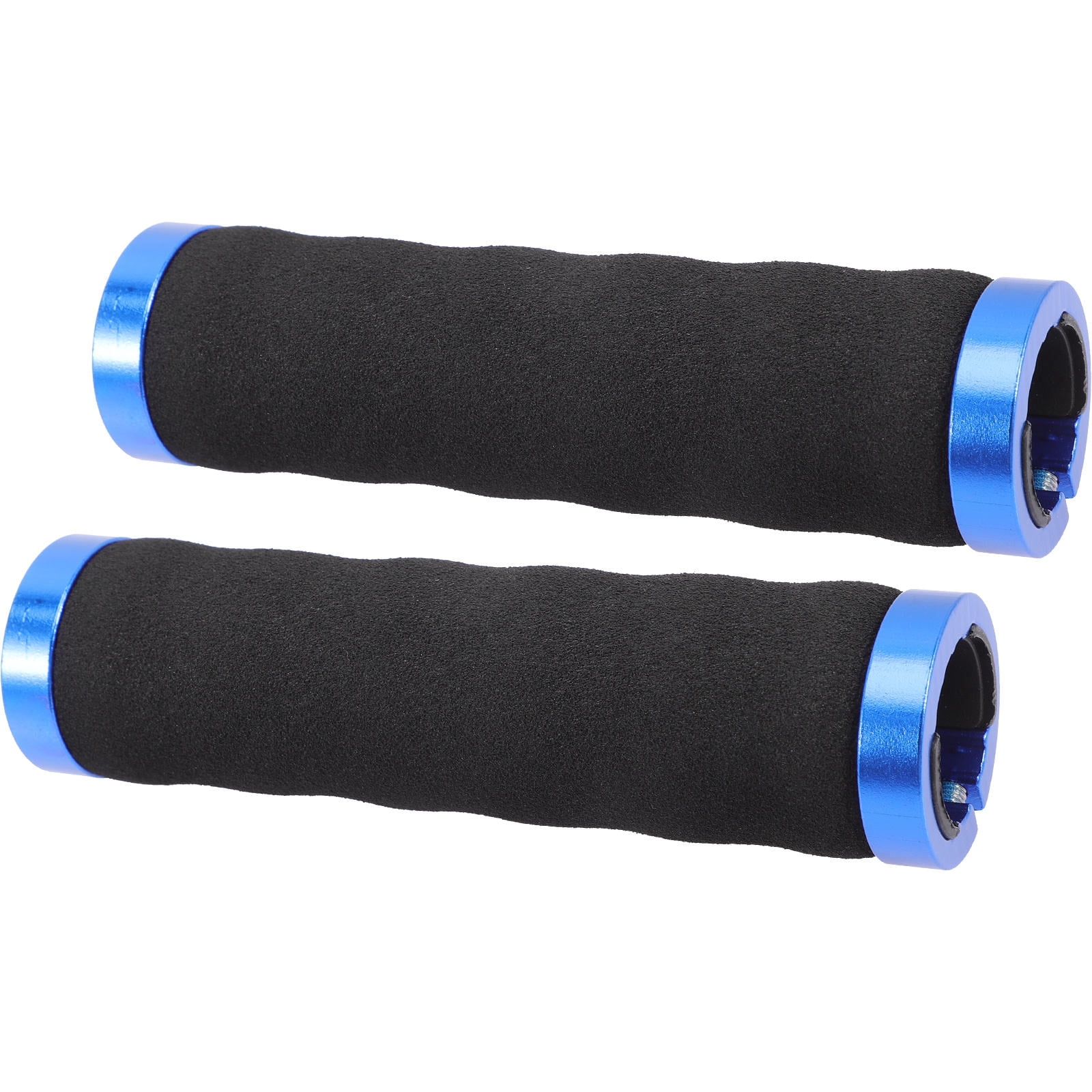 ROSENICE 1 Pair Blue Cylindrical Bike Handles Coverbike for Long ...