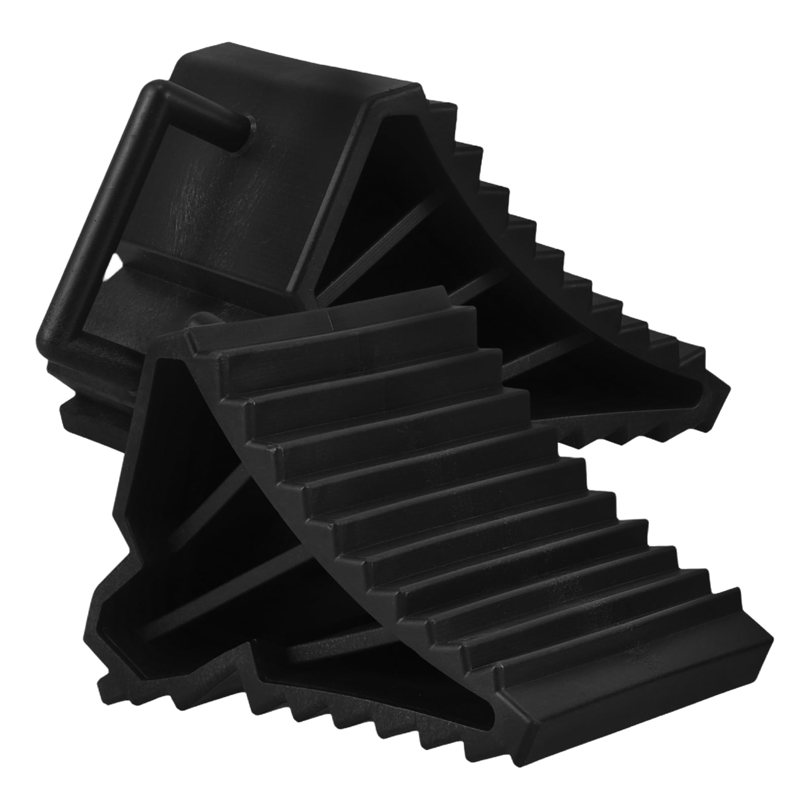 ROSENICE 1 Pair Heavy Duty Rubber Chocks Suitable For Boat Trailer ...