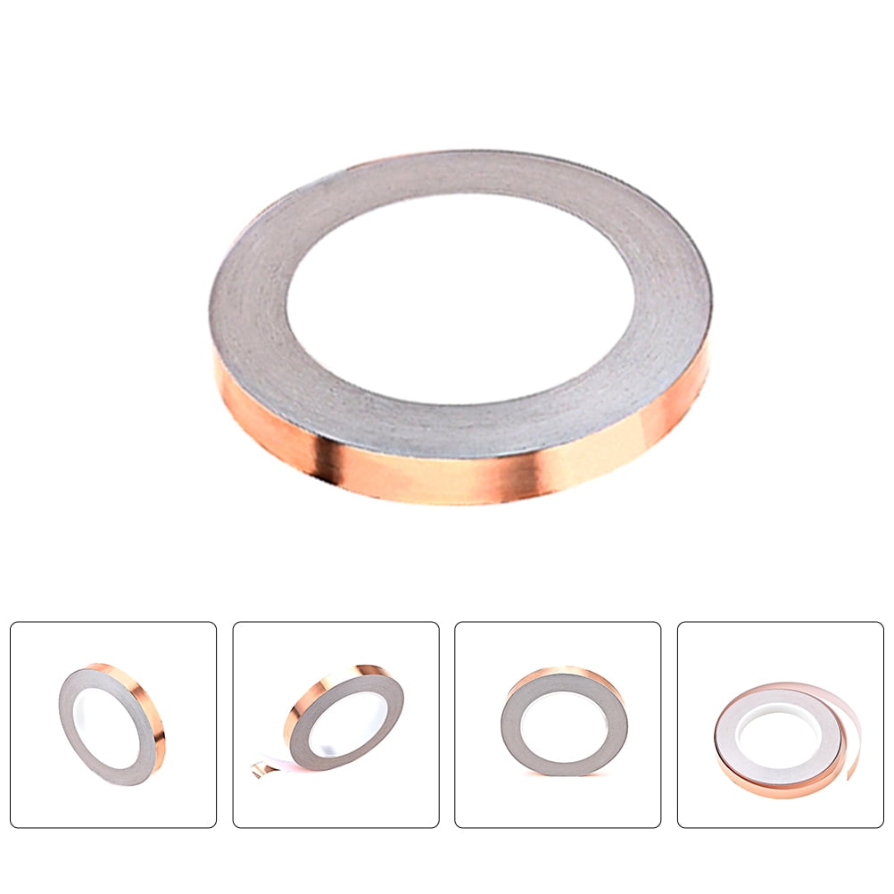 ROSENICE 1 Roll Copper Foil Tape for Guitar Pickup Shielding Reduction ...