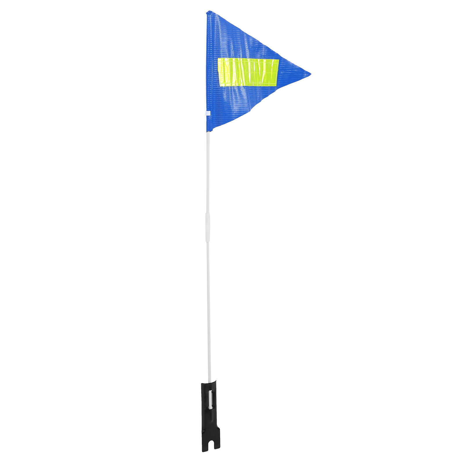 ROSENICE 1 Set Bike Safety Flag with Fiberglass Pole Reflective Stripes for Night Riding ...