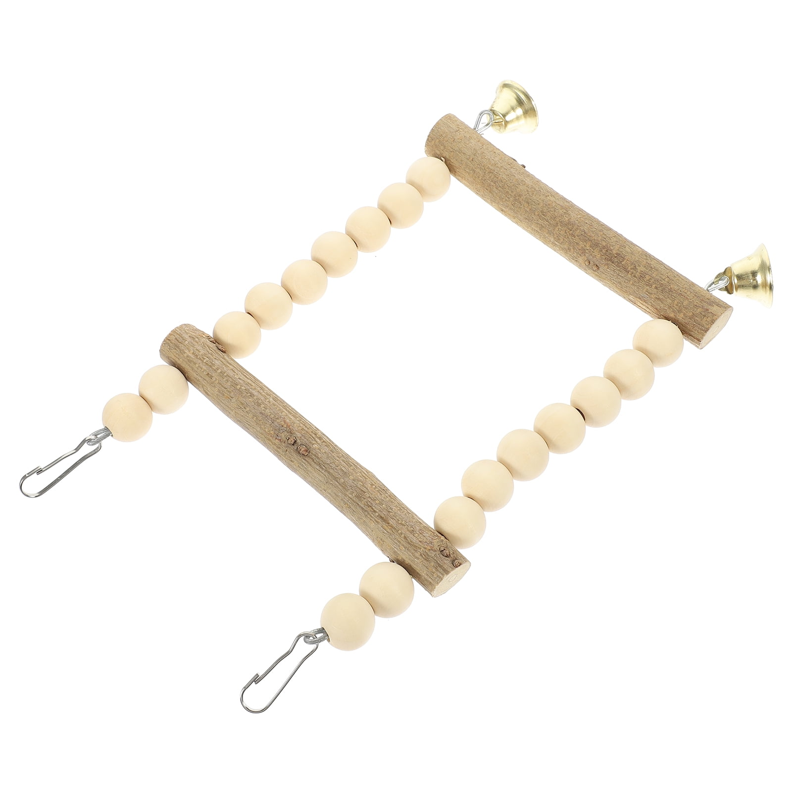 ROSENICE 1 Set Bird Swings for Parrots Parrot Wooden Swing Perch for ...