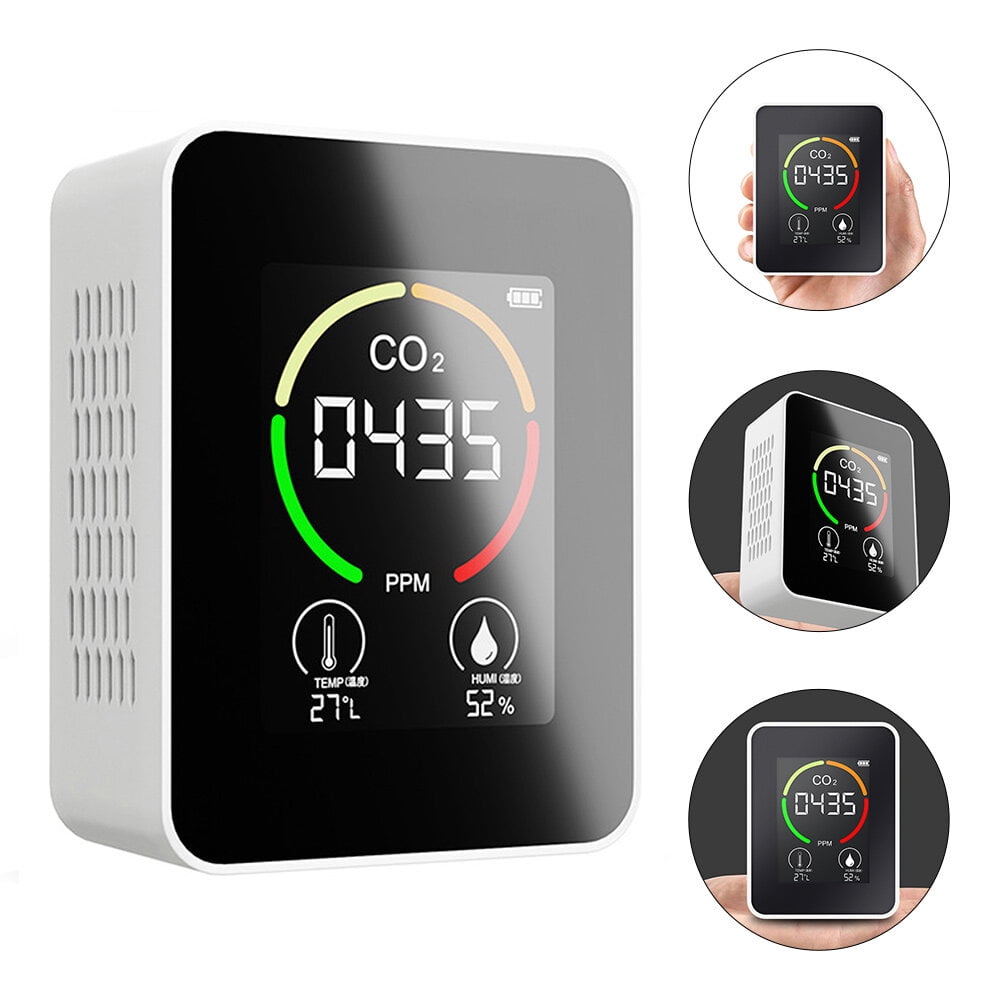 ROSENICE 1 Set Gas Analyzer Air Monitor for Carbon Dioxide Temperature ...