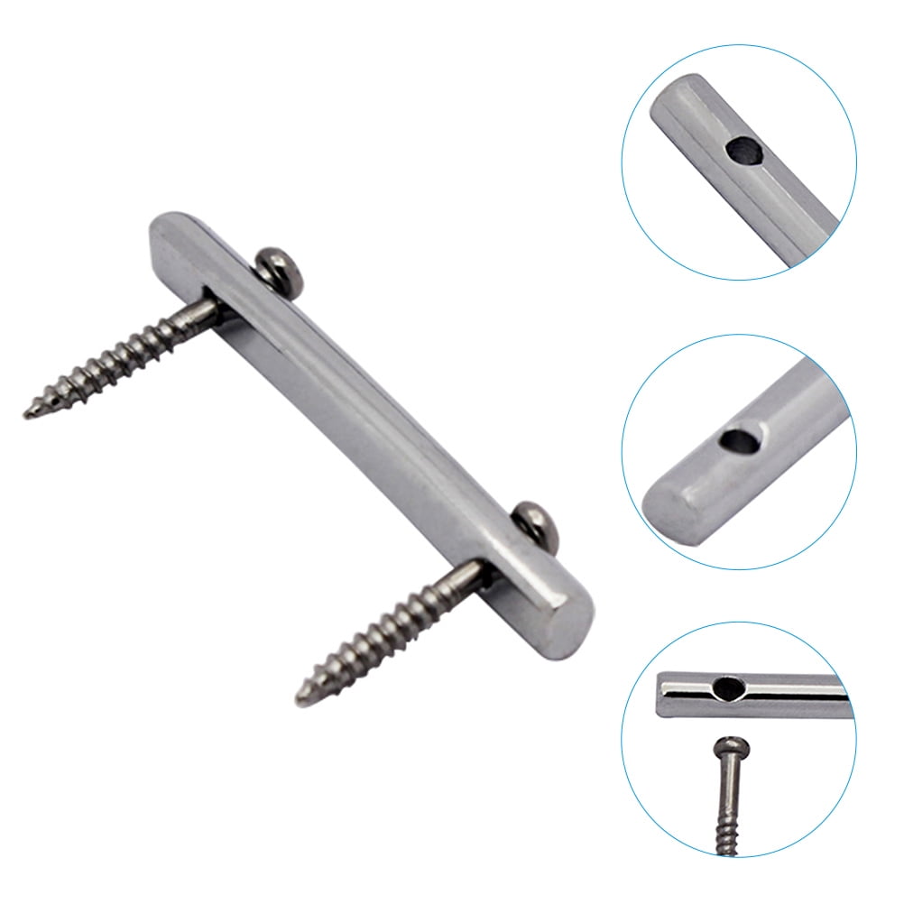 ROSENICE 1 Set Guitar Roller String Retainers Metal for Electric ...