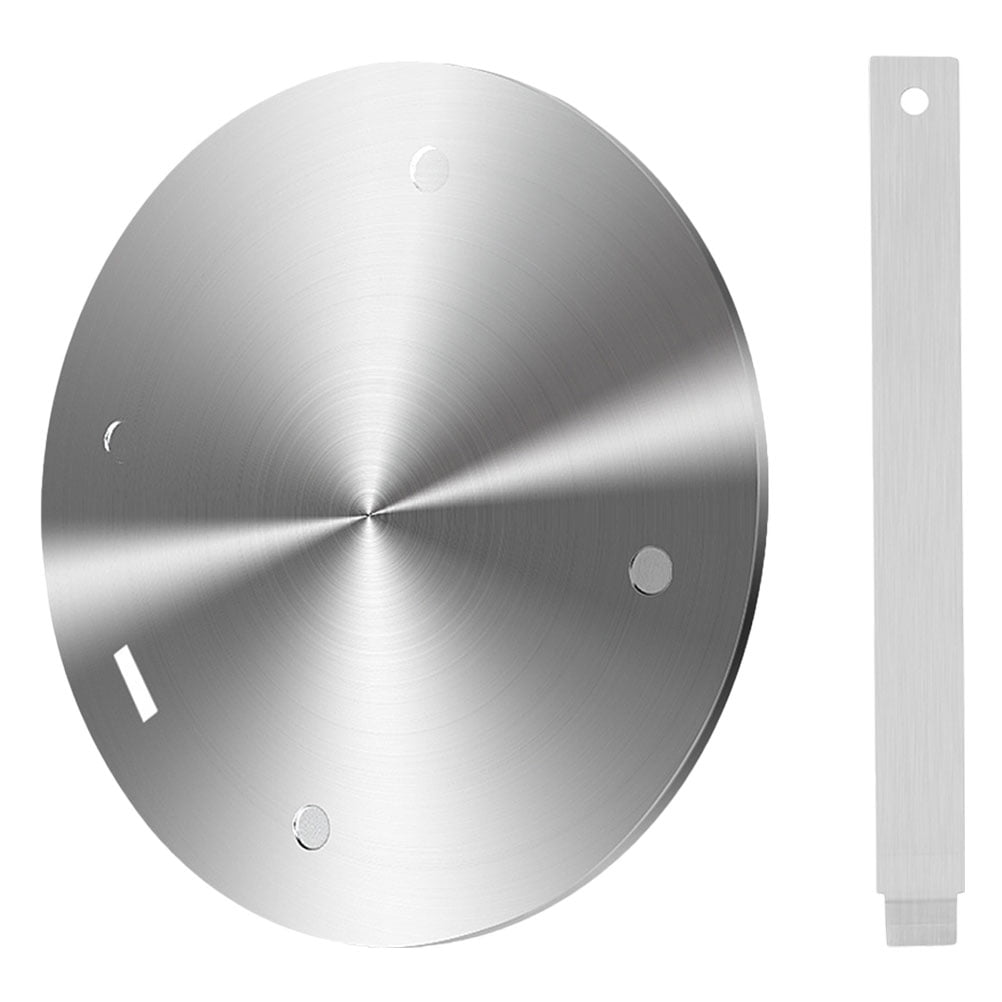ROSENICE Aluminum Alloy Induction Plate Square 1Set 6.29X6.29X0.12In ...