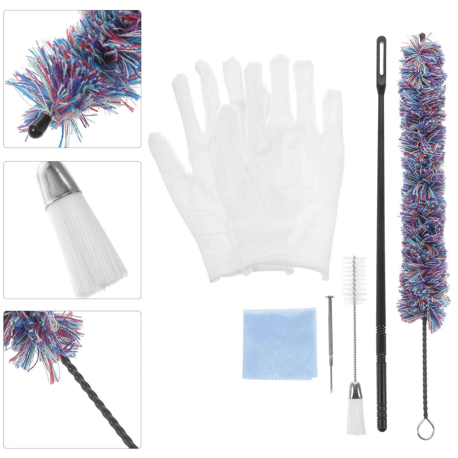 ROSENICE 1 Set Metal Assorted Color Saxophone Cleaning Tool for ...